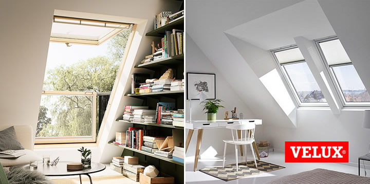 Formabontó tetőtéri ablak a VELUX-tól