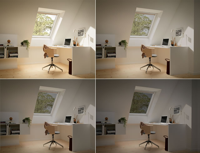 VELUX elektrokromatikus tetőtéri ablak