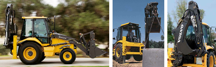 Volvo BL71 és BL71 Plus kotró-rakodógépek